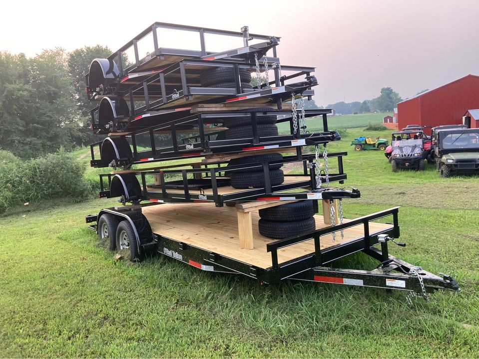 6’10” X 10′ Utility Trailer w/ 2′ Dovetail and 3′ Ramp – Tom Miller ...